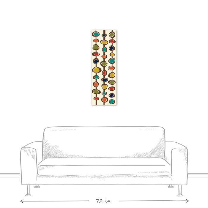 Mercury Row® Midcentury Modern Pods On Canvas Print & Reviews | Wayfair