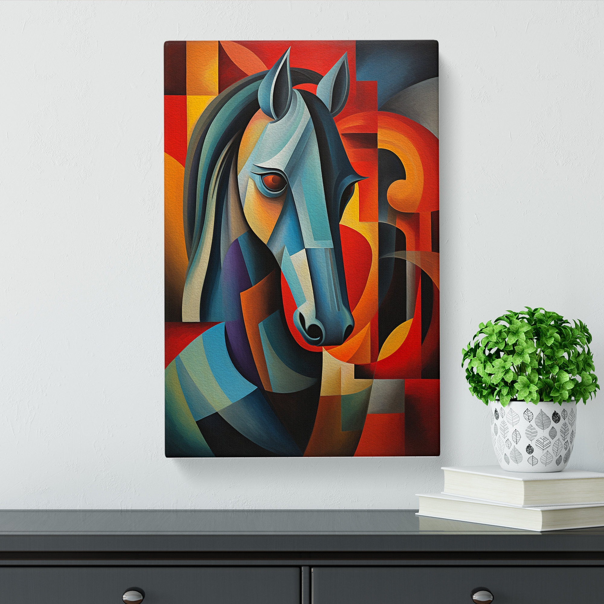 Natur Pur Horse Cubism - Art Prints | Wayfair.co.uk