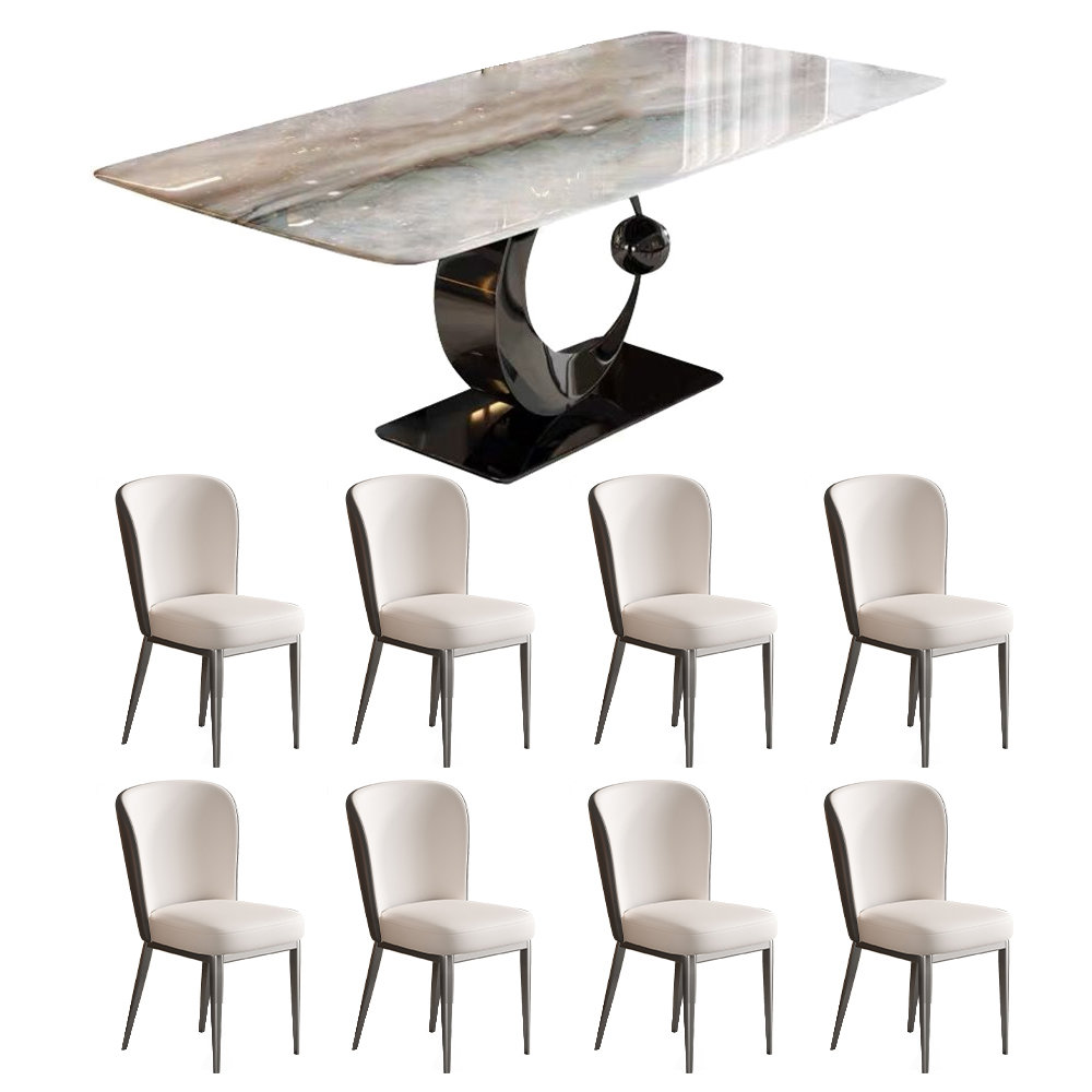 Orren Ellis Devoss Rectangular 70.8'' L x 35.4'' W Dining Set | Wayfair