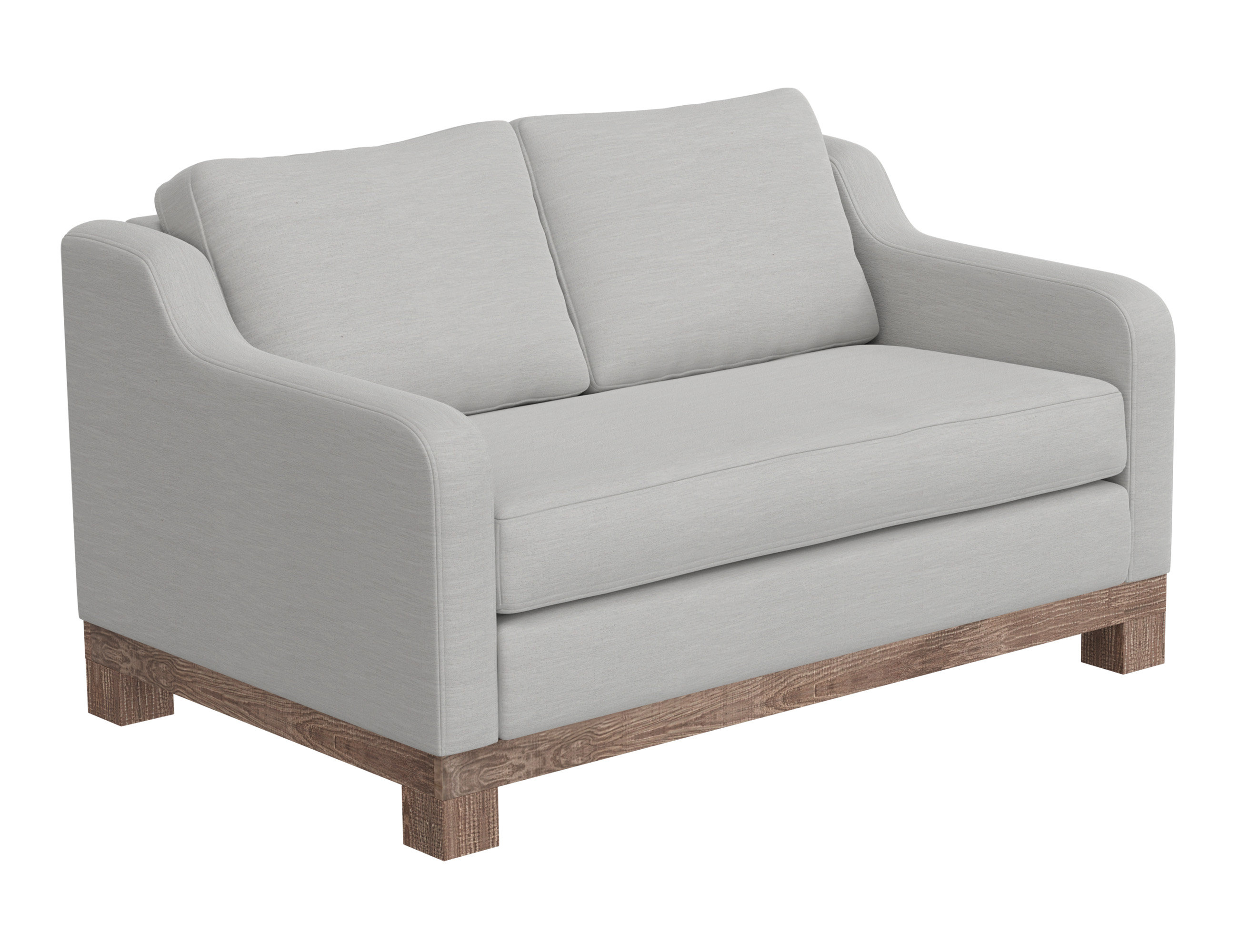 Wildon Home® Evagrace Wooden Frame & Base, Loveseat | Wayfair