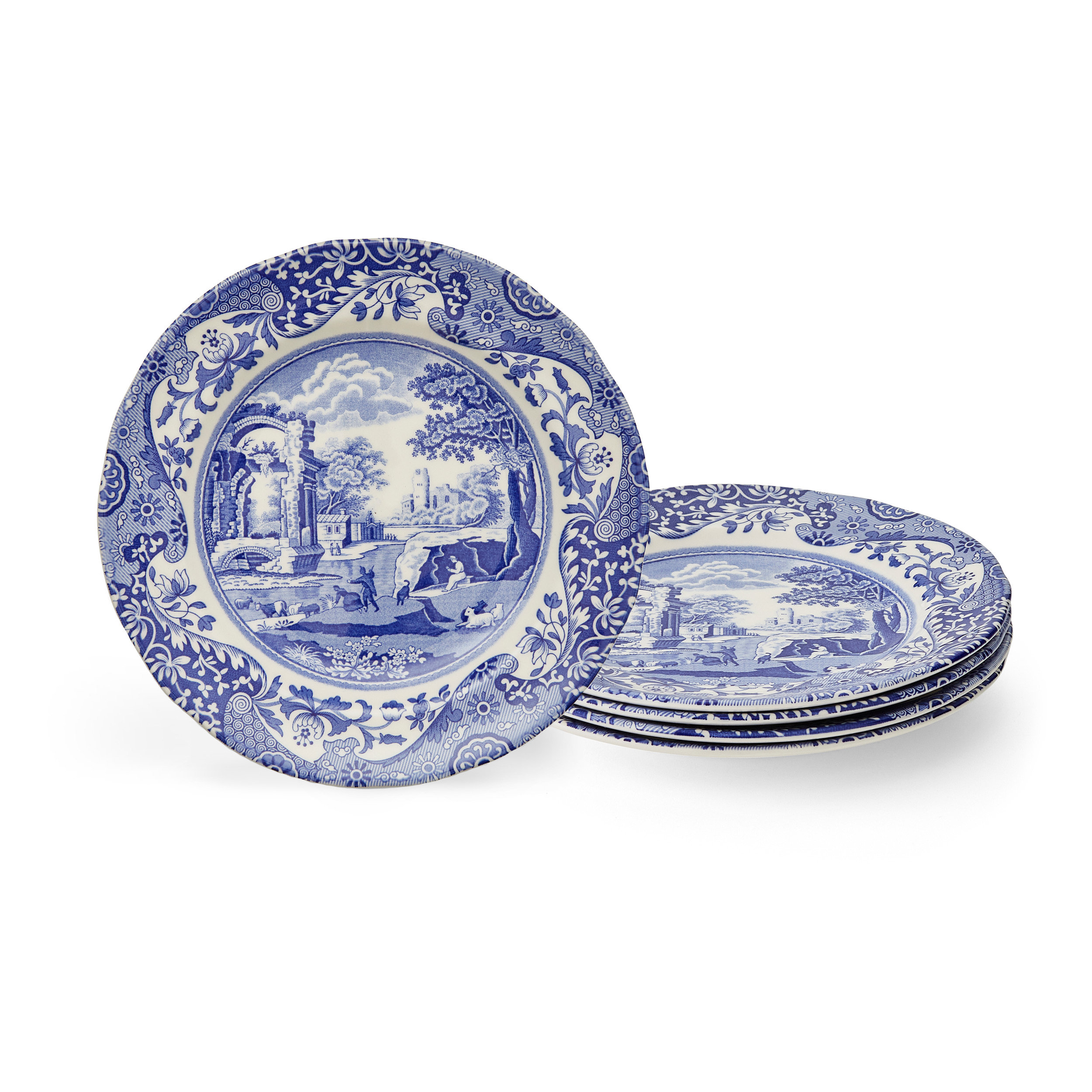Spode Blue Italian Salad Plate 7 1/4" & Reviews | Wayfair