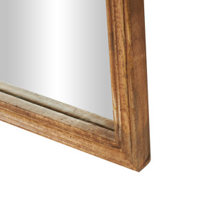 Astoria Grand Ameline Solid Wood Arch Wall Mirror | Wayfair