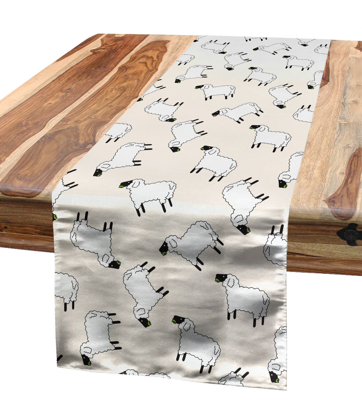 East Urban Home Sheep Table Runner | Wayfair