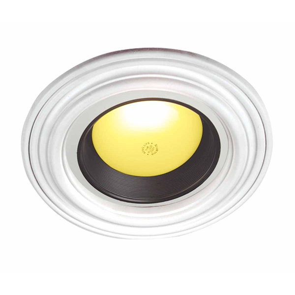 The Renovators Supply Inc. Spot Light Ring Ceiling Medallion Urethane 6 ...