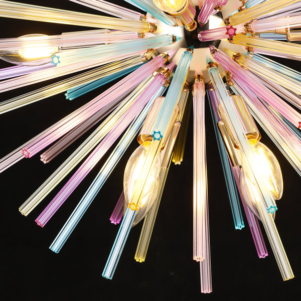 Wade Logan® Berend 12 - Light Dimmable Sputnik Sphere Chandelier ...