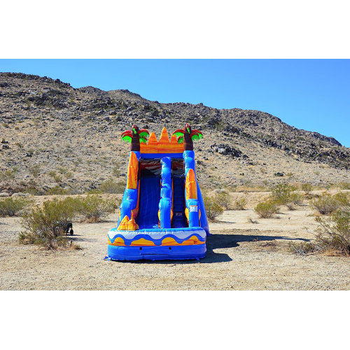 JumpOrange 19' Oasis Commercial Grade Water Slide with Detachable Deep ...