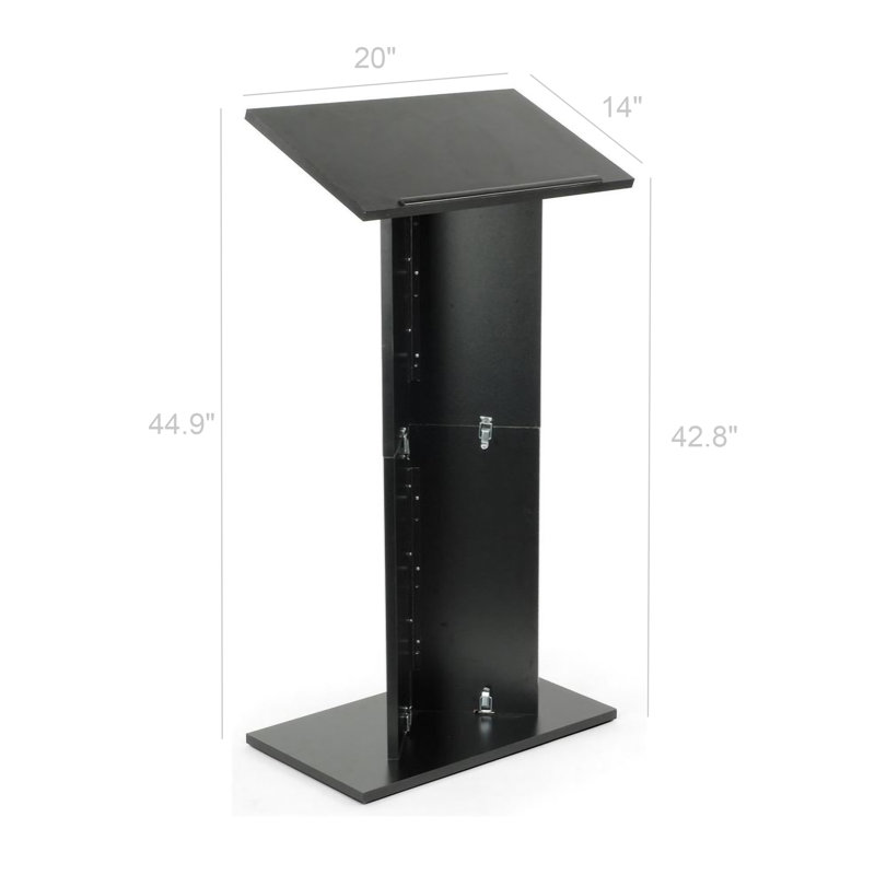 FixtureDisplays Portable Column Style Lectern: Lightweight Folding ...