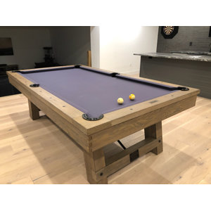 Plank & Hide Isaac Slate Pool Table with Professional Installation ...