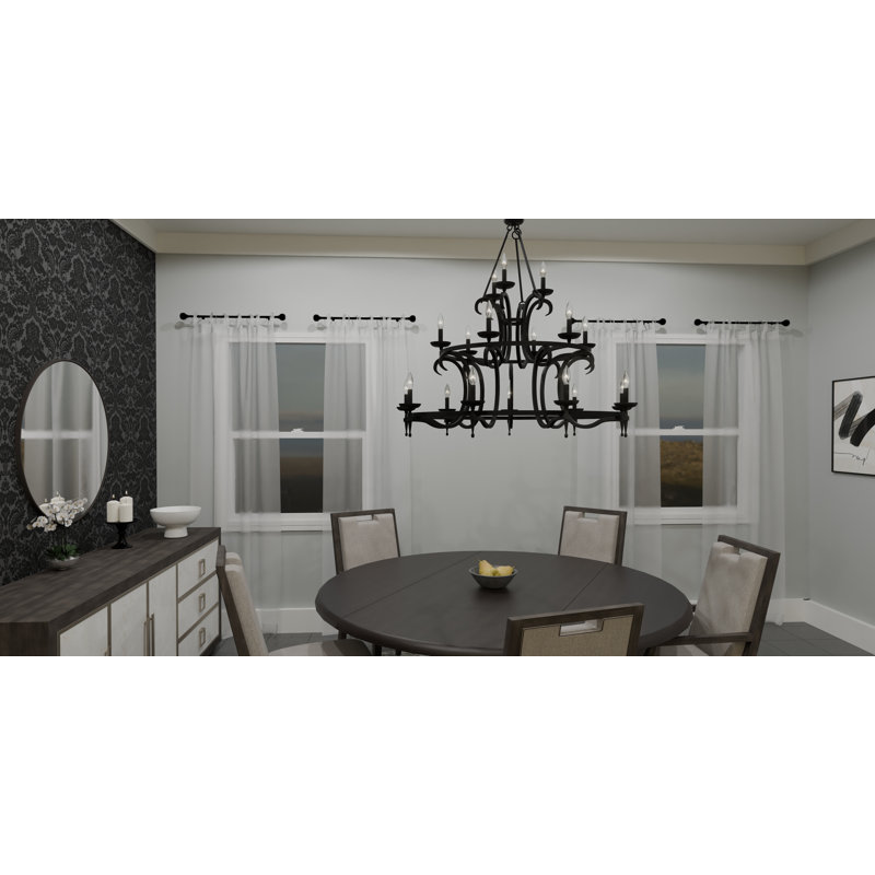 Darby Home Co Adysan 18 - Light Candle Style Tiered Chandelier | Wayfair