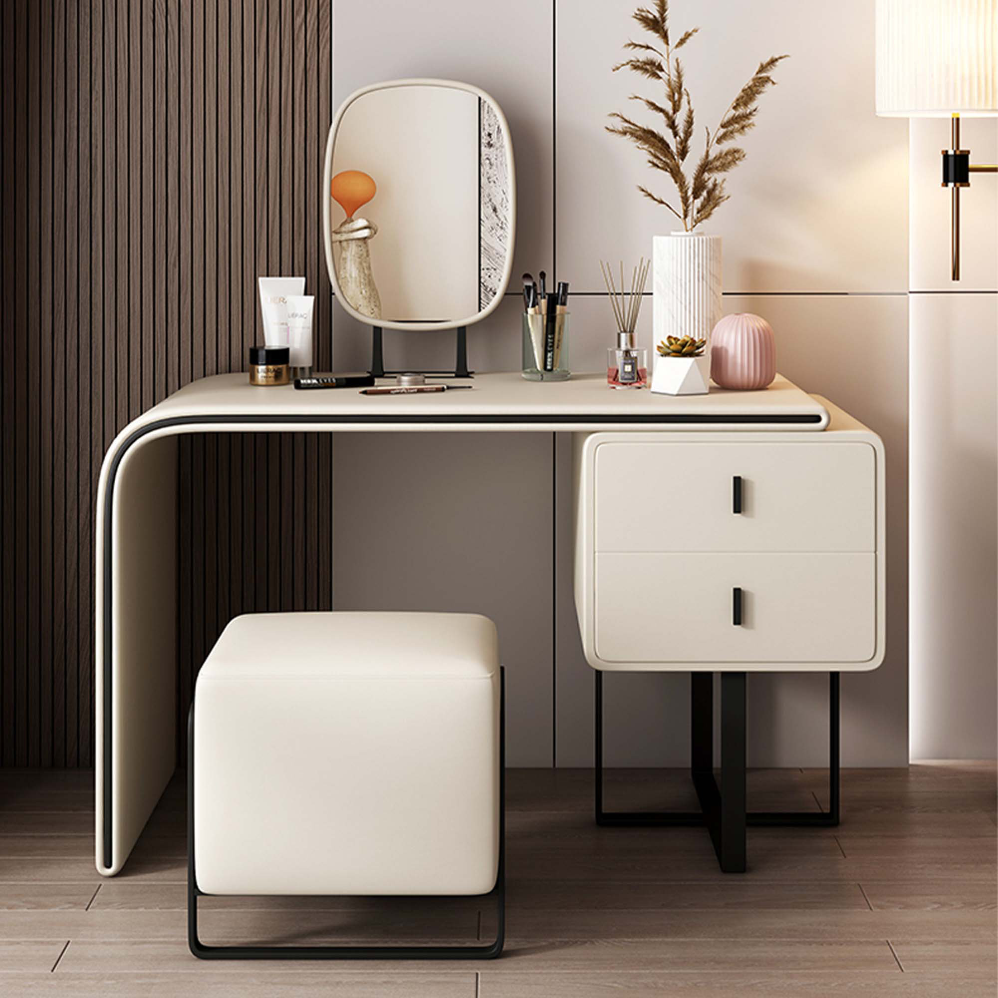 Latitude Run® Oppice 2 Piece Vanity Set | Wayfair