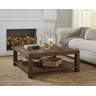 Canora Grey Kaicey Solid Wood Coffee Table with Storage & Reviews | Wayfair