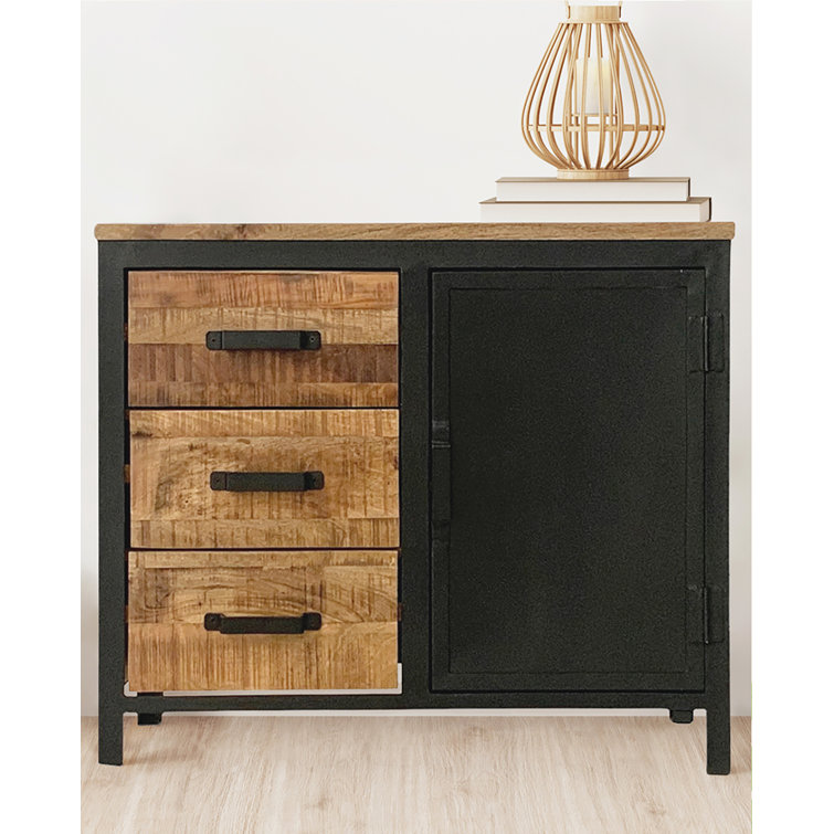 Alpen Home Delania 90cm Solid Wood Sideboard | Wayfair.co.uk