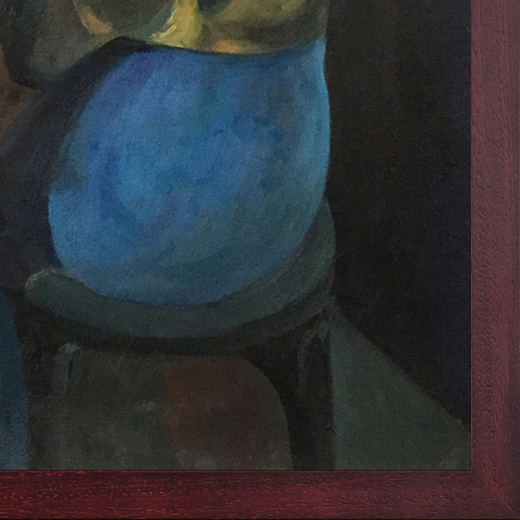 Overstock Art Prostitutes At A Bar Framed On Canvas by Pablo Picasso ...