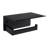 Matte Black Toilet Paper Holders You'll Love | Wayfair