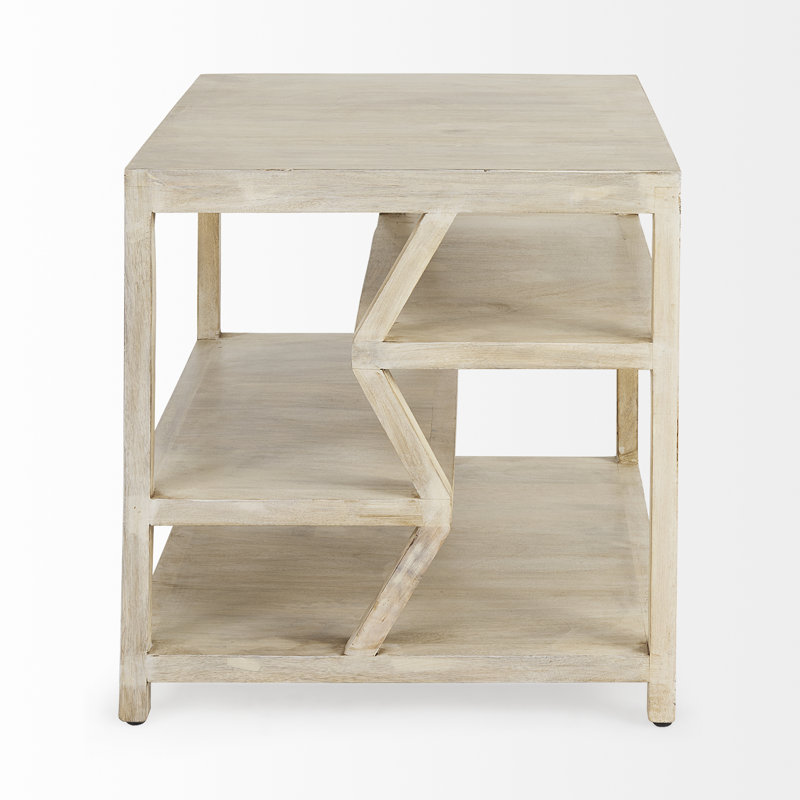 Foundry Select Solid Wood 4 Legs End Table | Wayfair