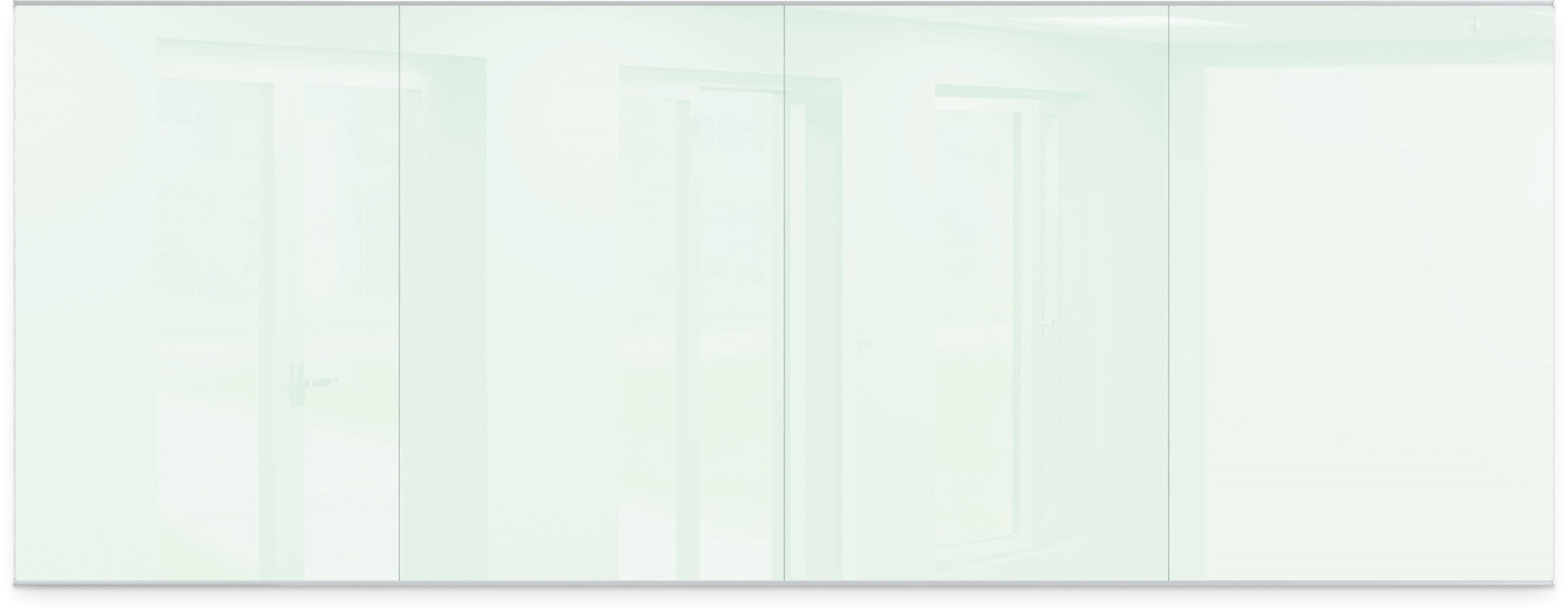 MooreCo Unity Wall Mounted Magnetic Glass Board - Wayfair Canada