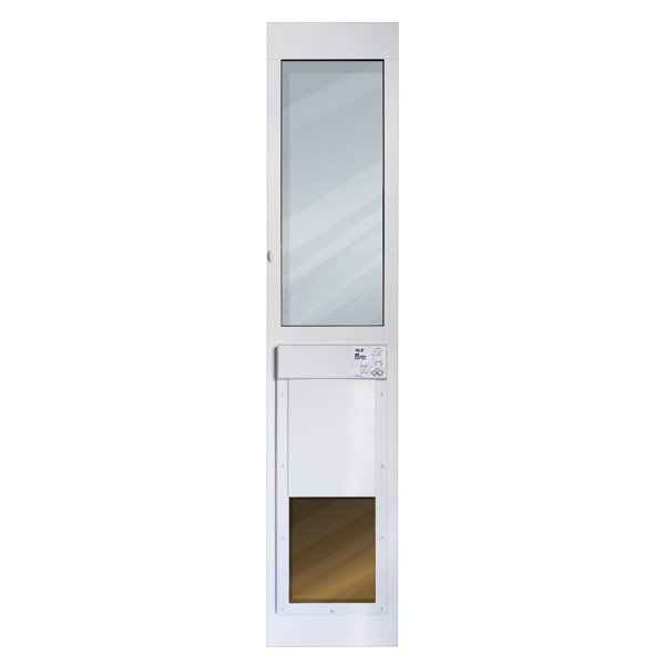High Tech Pet 18.94'' W x 75'' H Metal Sliding Door Insert Electronic ...