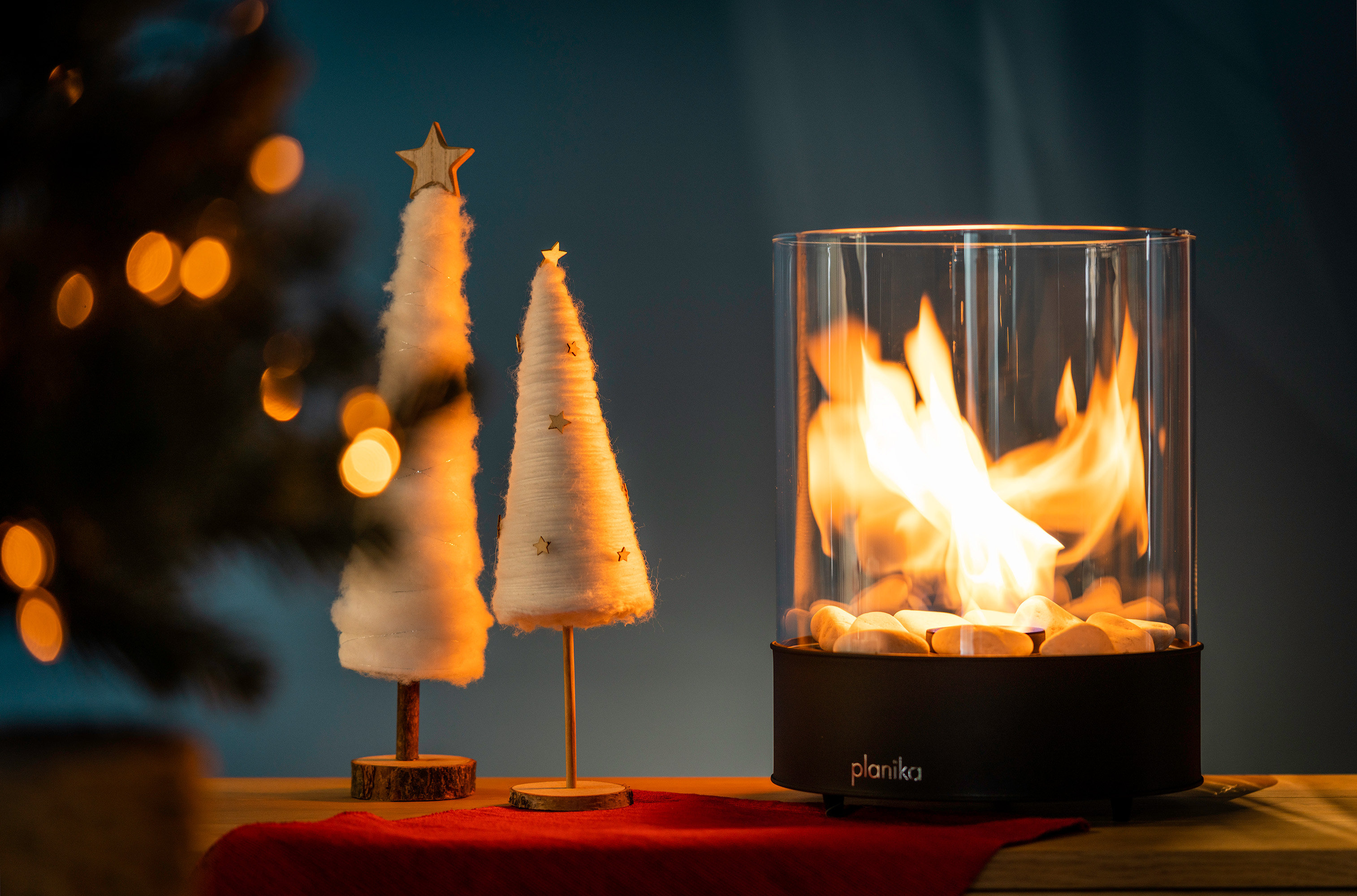 Planika Chantico Glassfire Tabletop Bioethanol Fireplace - Free ...