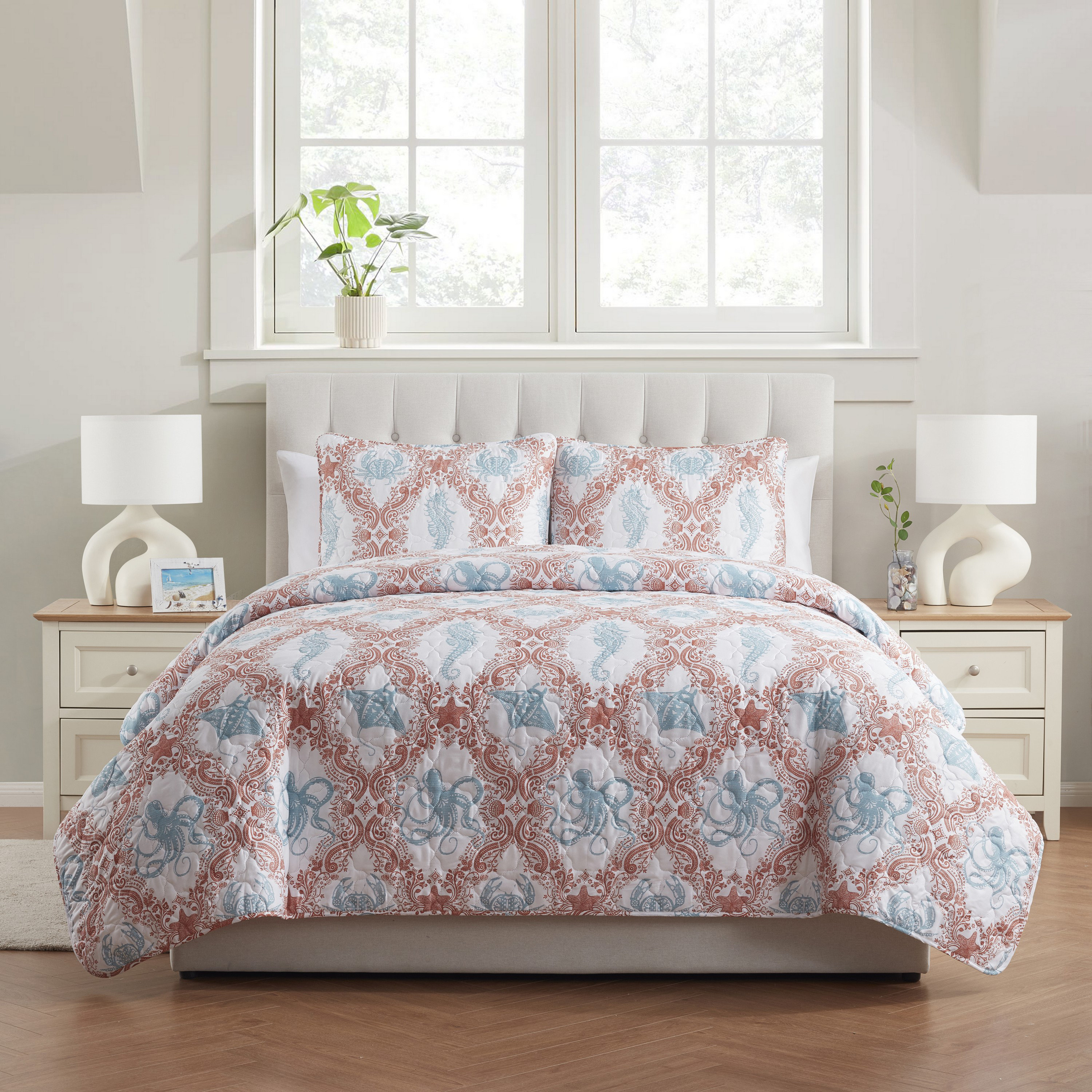 VCNY Coastal Polyester Quilt Set & Reviews - Wayfair Canada