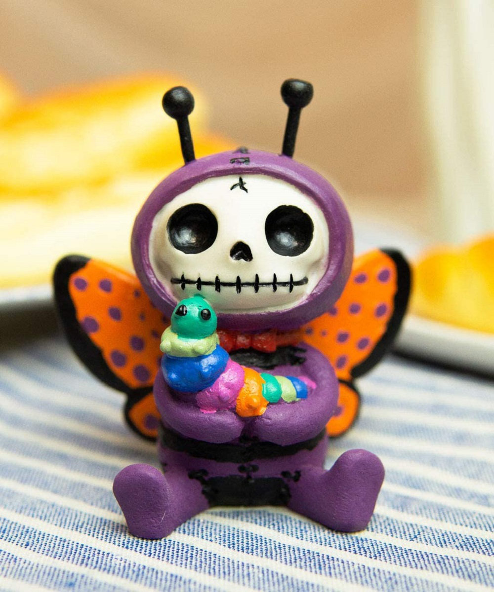 The Holiday Aisle® Ebros Furry Bones Flutters Fruity Butterfly Purple ...