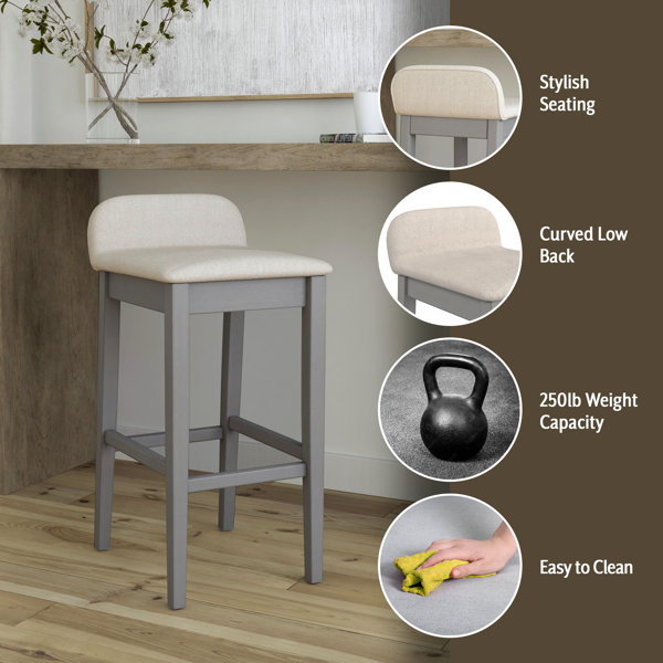 Beachcrest Home Sherlock Bar and Counter Stool & Reviews | Wayfair