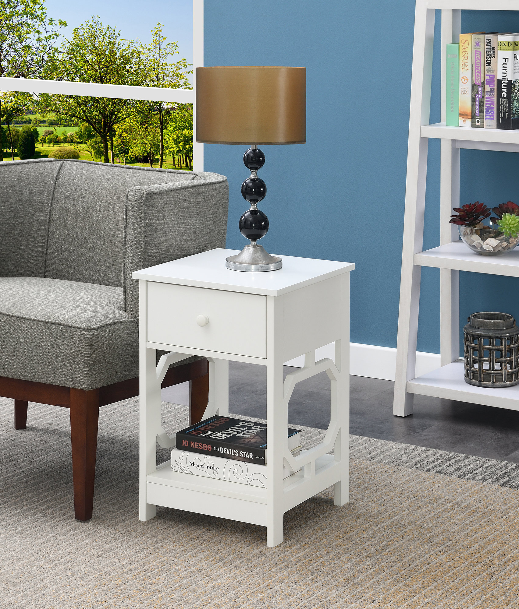 Winston Porter Gerde End Table with Storage & Reviews | Wayfair