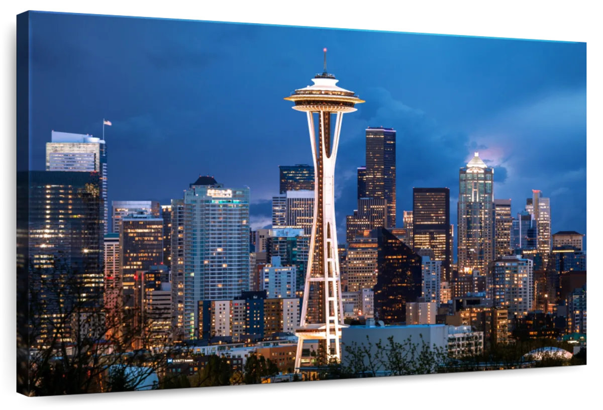 Ebern Designs Kavia Space Needle Seattle | Wayfair