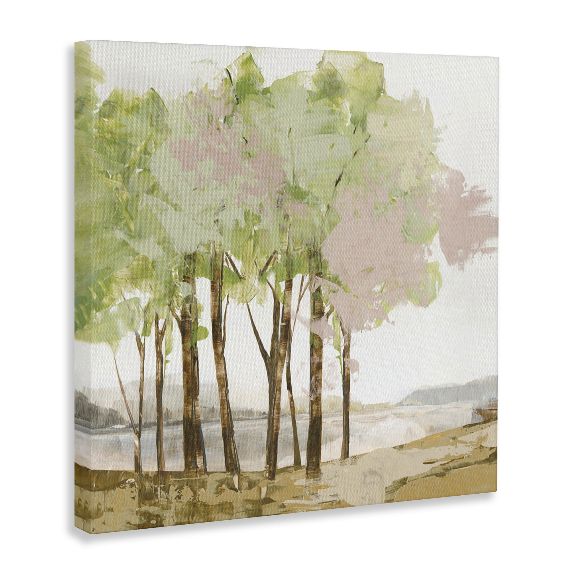 Winston Porter Spring Awakening Forest Canvas, design by Ian C. | Wayfair