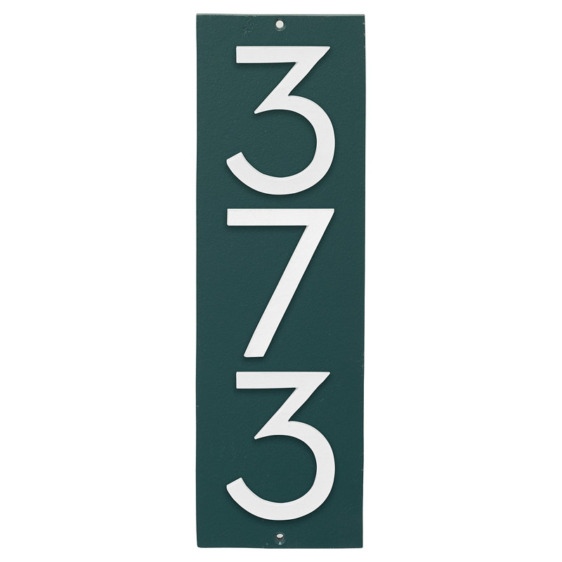 Montague Metal Products Rectangle Wall Plaque & Reviews | Wayfair