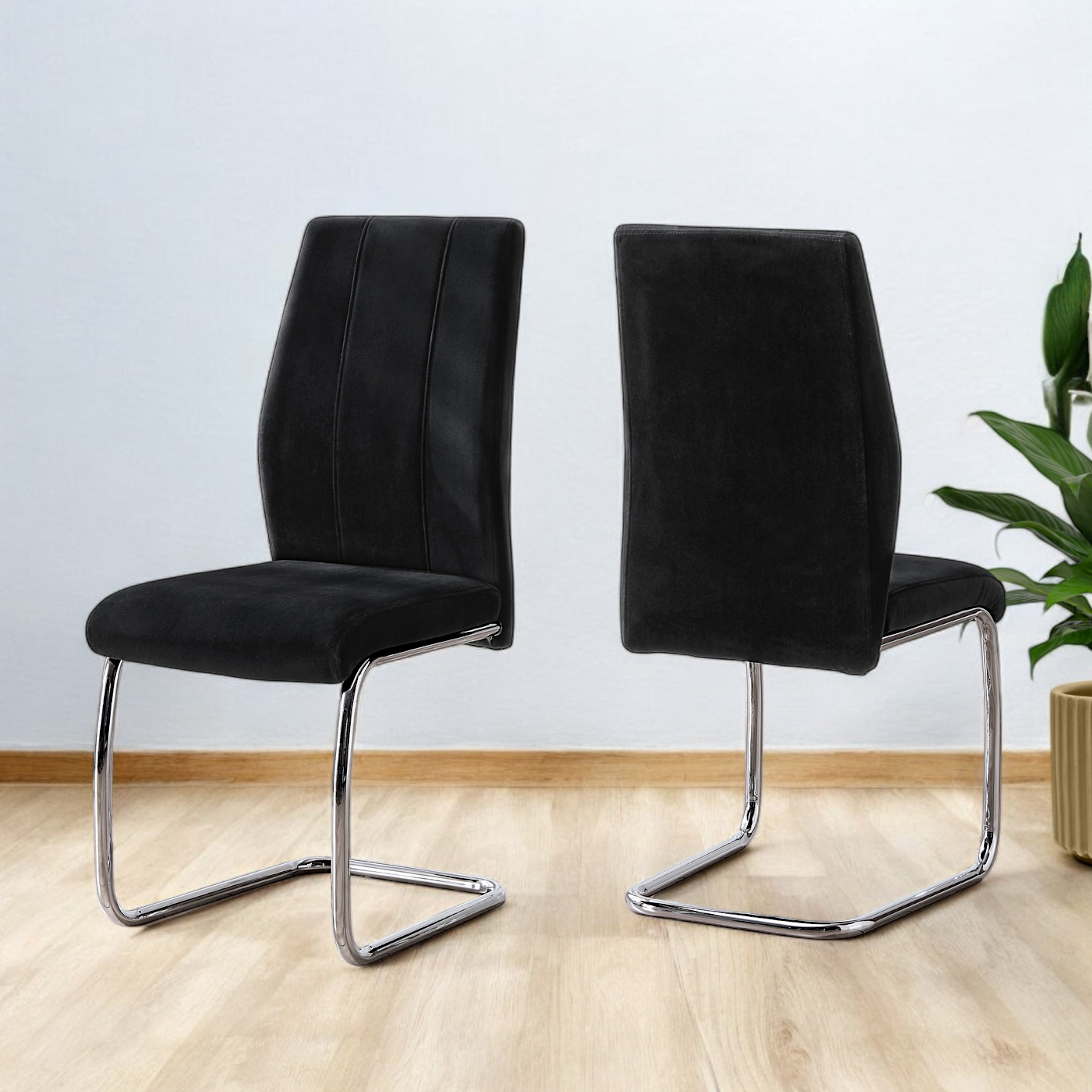 Ivy Bronx Elwood Two-Piece Dining Chair Set | Wayfair