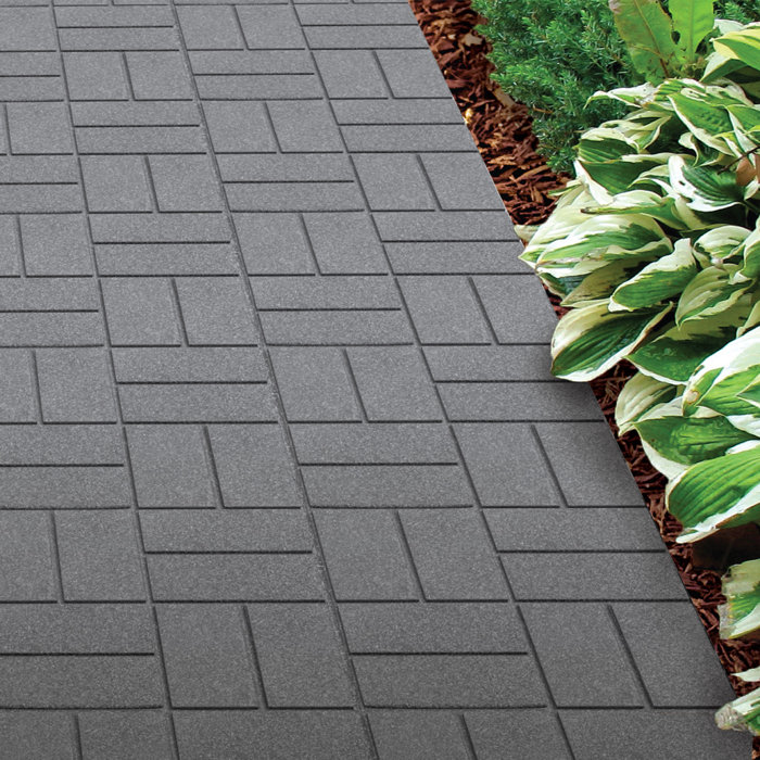 Rubberific 16'' x 16'' Composite Paving Stone & Reviews | Wayfair