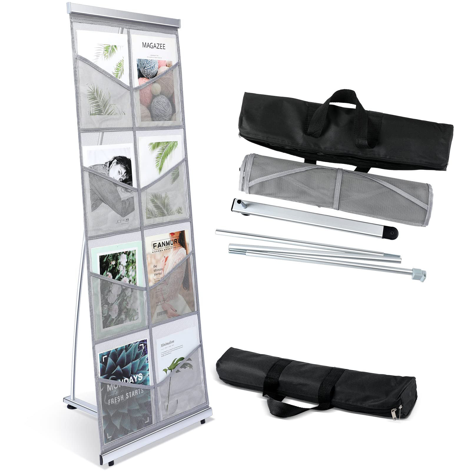 The Twillery Co.® Harlingen Mesh Literature Brochure Holder With 8 ...