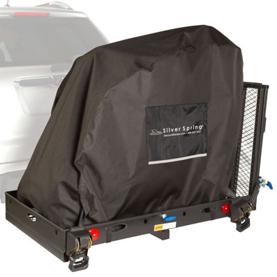 Silver Spring Hitch Powerchair Carrier Essential Travel + Cover ...