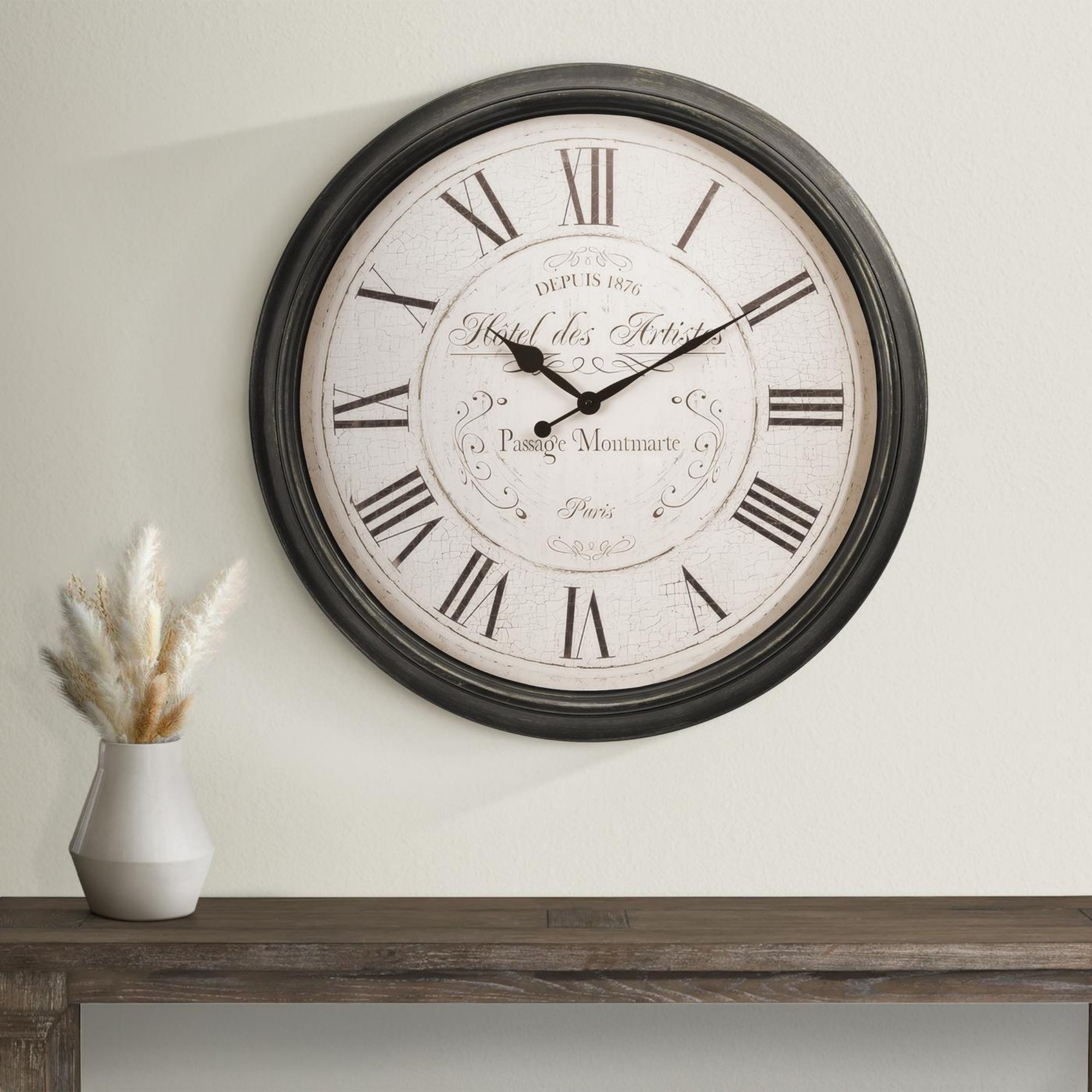 Alcott Hill® 30" Round Wall Clock | Wayfair