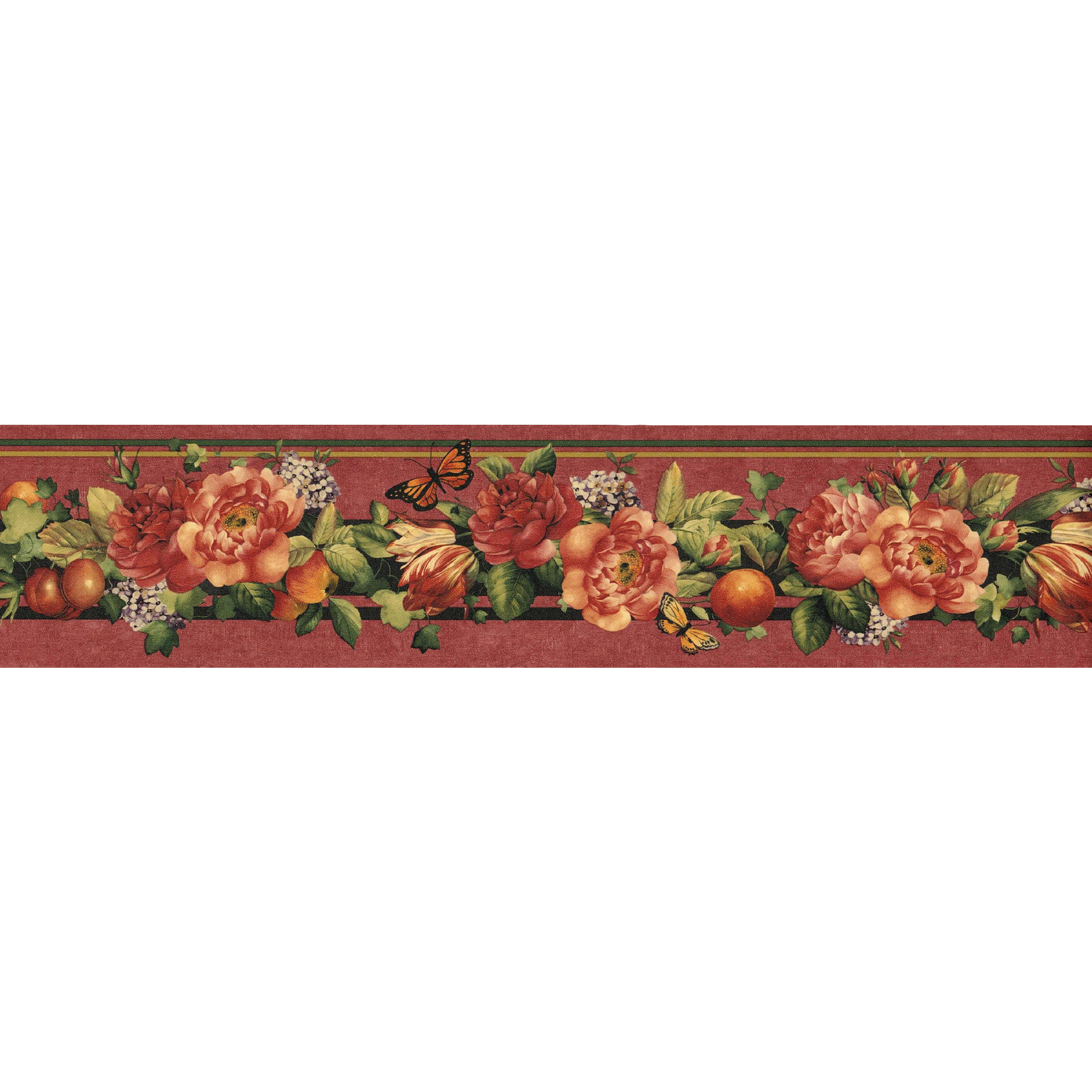 August Grove® Brendaly Floral Border | Wayfair