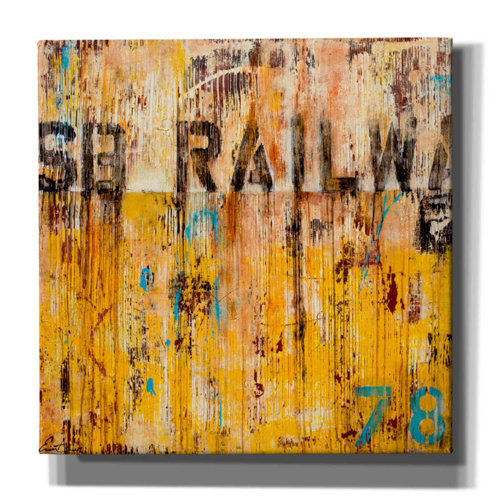 Brayden Studio® Epic Graffiti 'Southbound Railway' By Erin Ashley ...