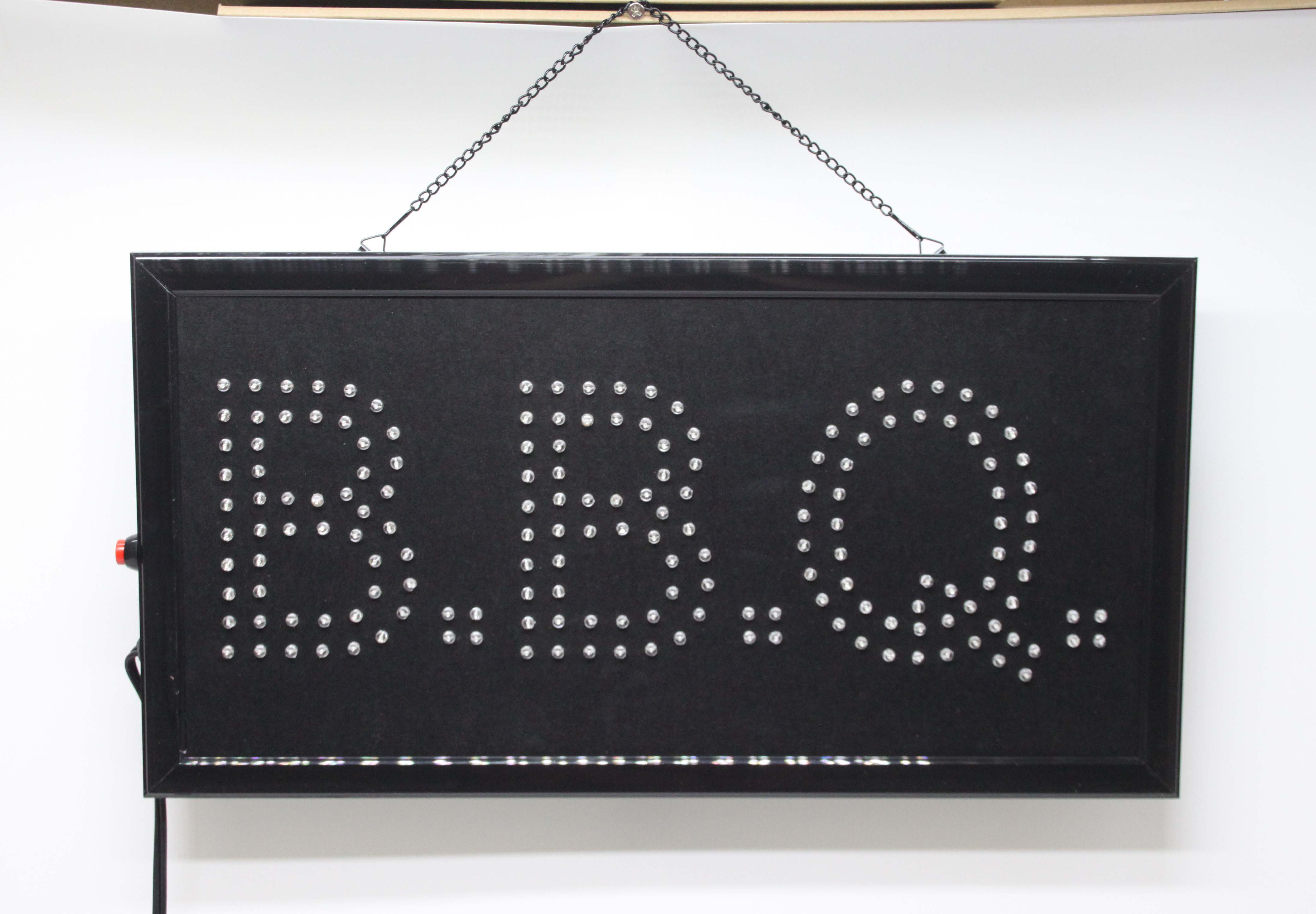 Fixturedisplays® BBQ Animated Horizontal LED Sign With Hanging Chain ...
