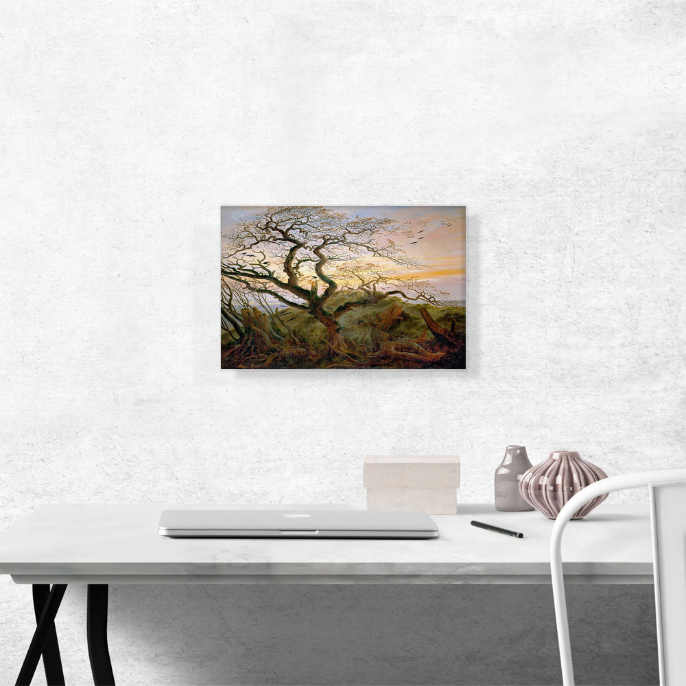 ARTCANVAS The Tree Of Crows 1822 On Canvas by Caspar David Friedrich ...