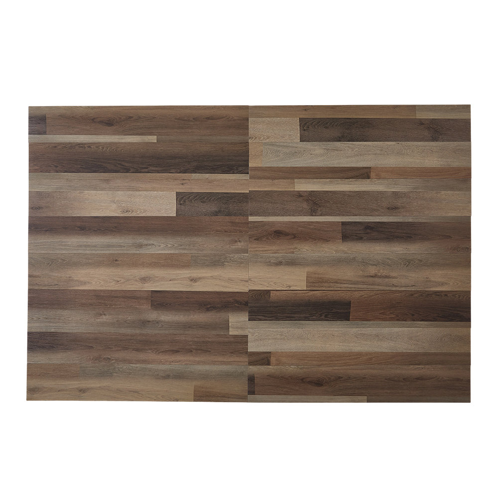 Lily Manor 36Pcs Wood-Grain PVC Self-Adhesive Plank Flooring Set ...