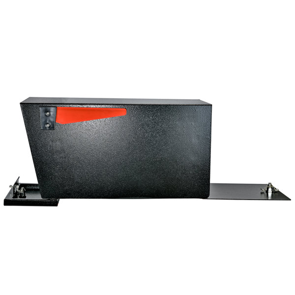 Mail Boss Street Safe Latitude Front & Rear Access Locking Post Mounted ...