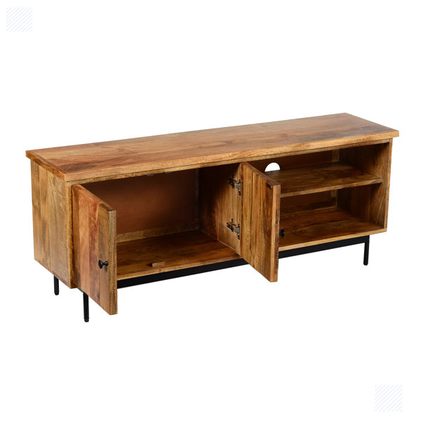 Union Rustic Roeder 55'' Media Console & Reviews | Wayfair