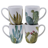 Certified International 4 Piece Coffee Mug Set & Reviews | Wayfair