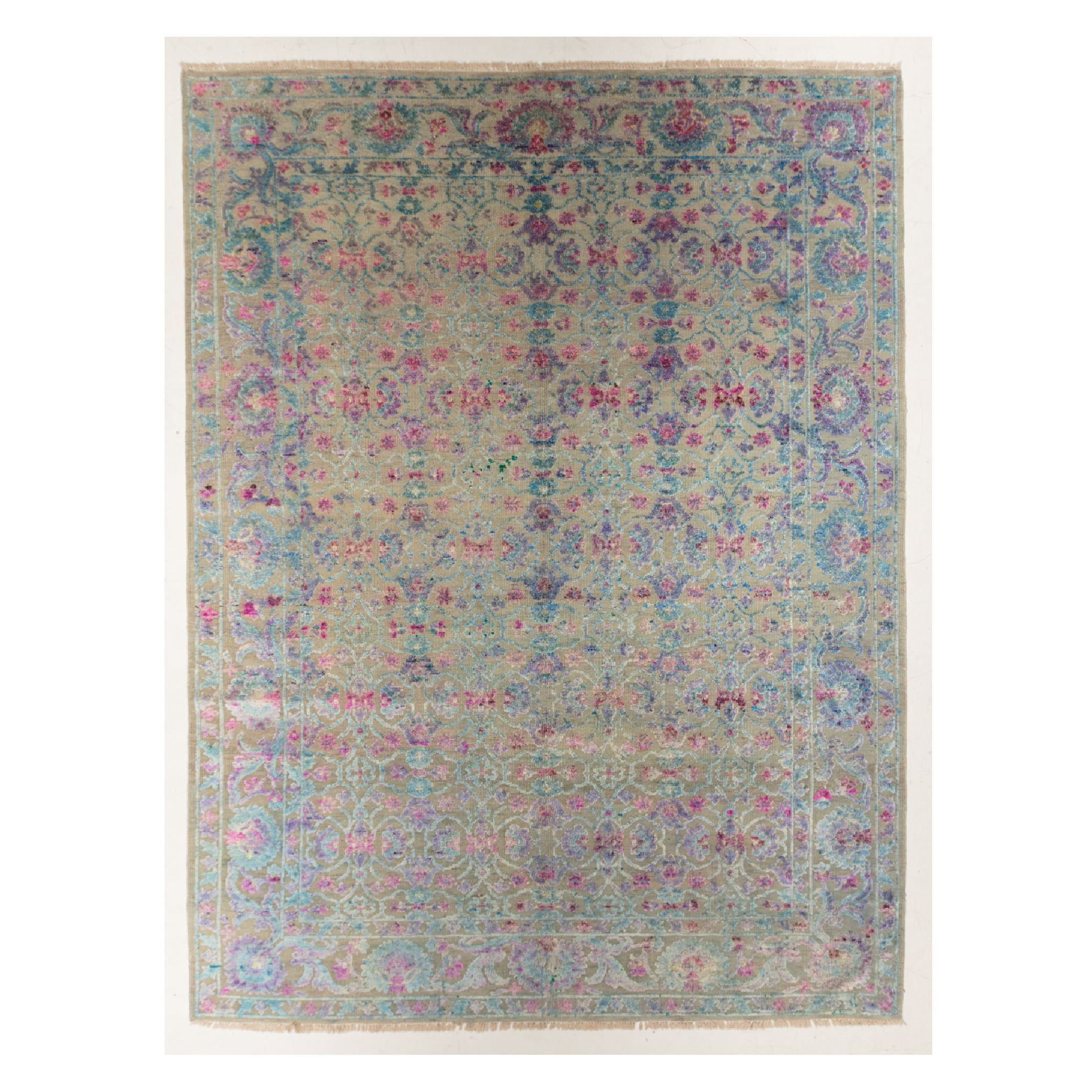 String Matter Rectangle 7'11'' X 10'6'' Area Rug | Wayfair