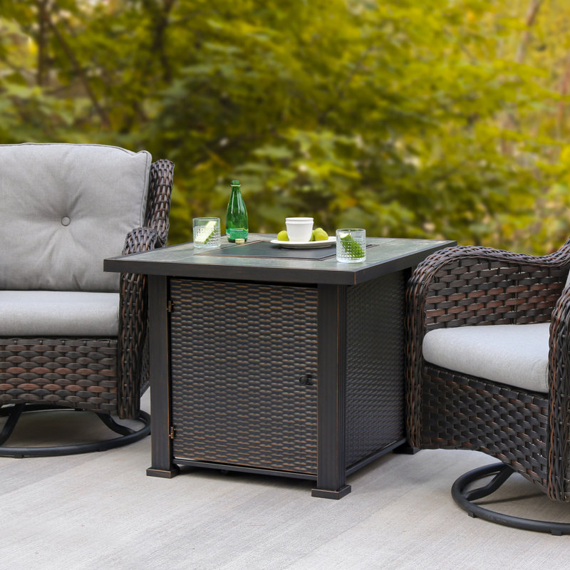 Latitude Run® Tucci 5 Piece Multiple Chairs Seating Group with Cushions ...