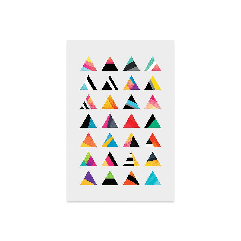 George Oliver Triangle Variation by Elisabeth Fredriksson - Unframed ...