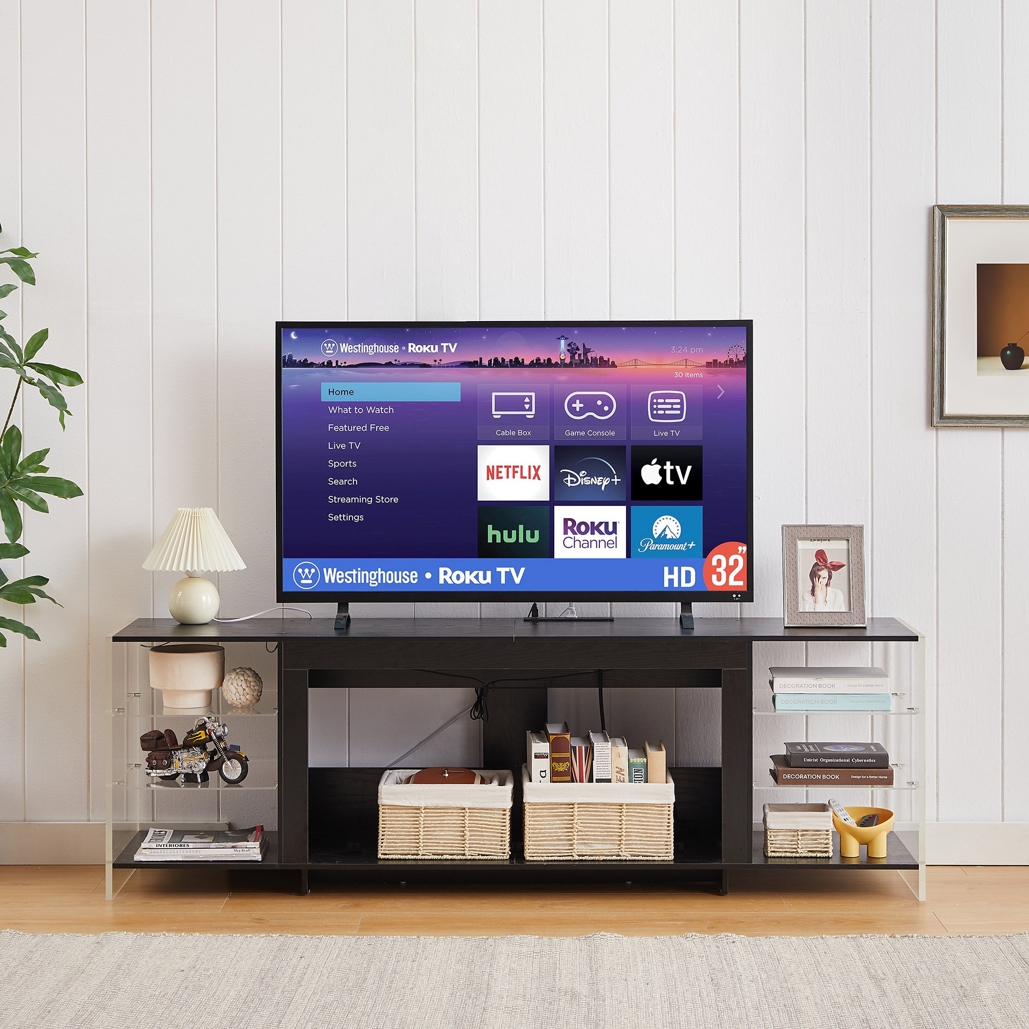 Ebern Designs Sekinat TV Stand for TVs up to 75" - Wayfair Canada