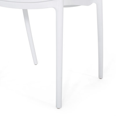 Latitude Run® Outdoor Stackable Dining Side Chair & Reviews | Wayfair