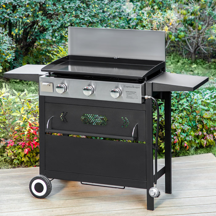 Alphamarts 3 - Burner Countertop Liquid Propane Gas Grill & Reviews ...