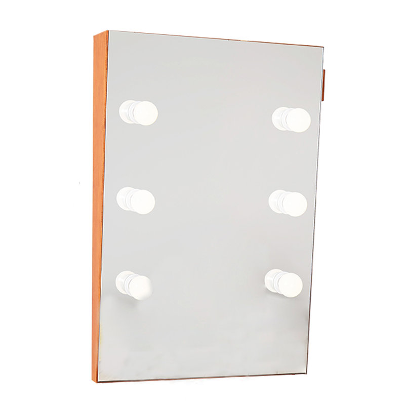 Latitude Run® Rectangular Wall-mounted Vanity Mirror with Lights ...