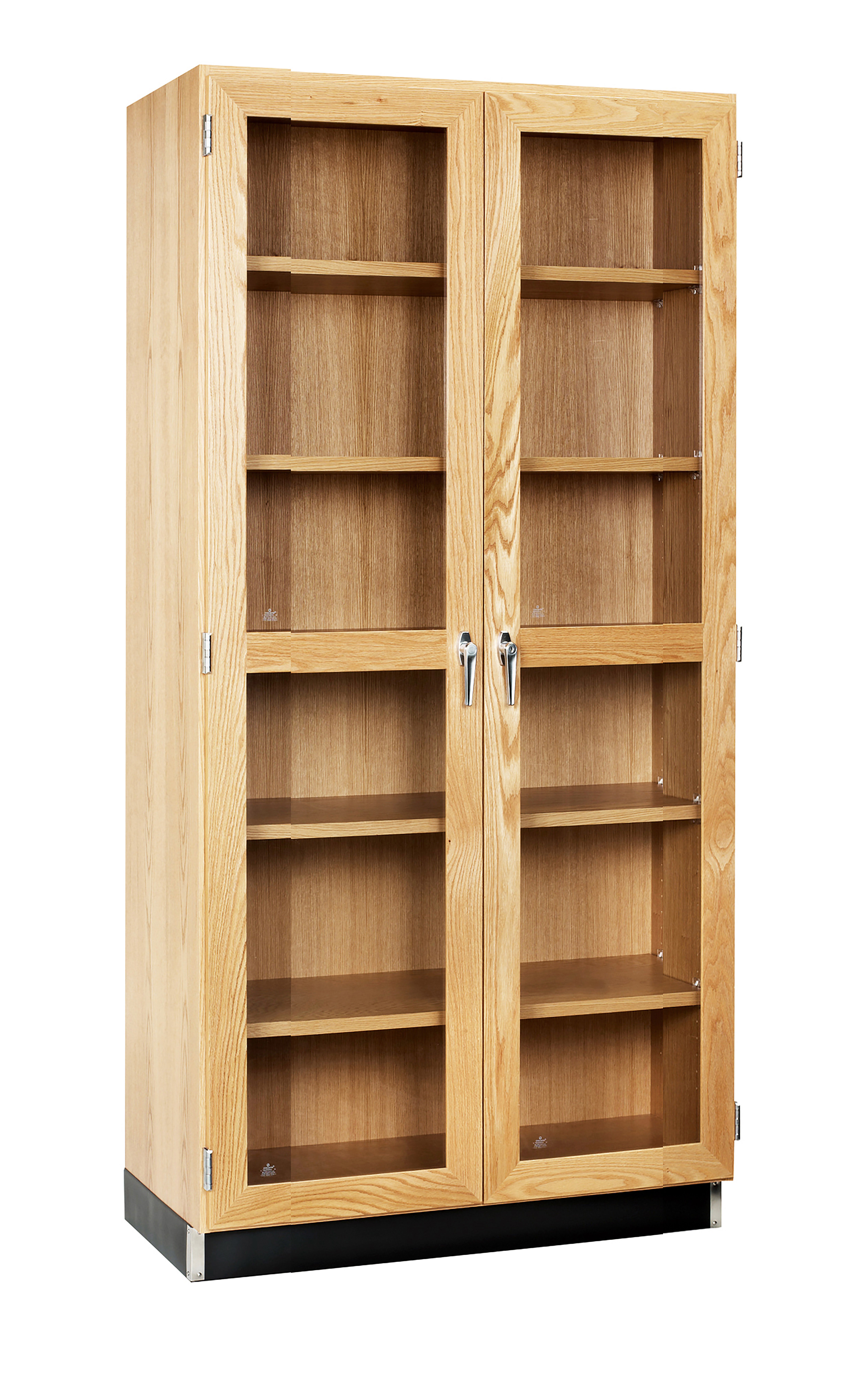 Diversified Woodcrafts Hinged Oak Classroom Cabinet with 2 Doors | Wayfair